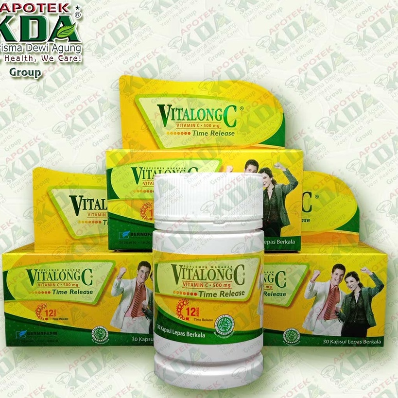 Jual VITALONG C ISI 30 KAPSUL | VITAMIN C | Shopee Indonesia