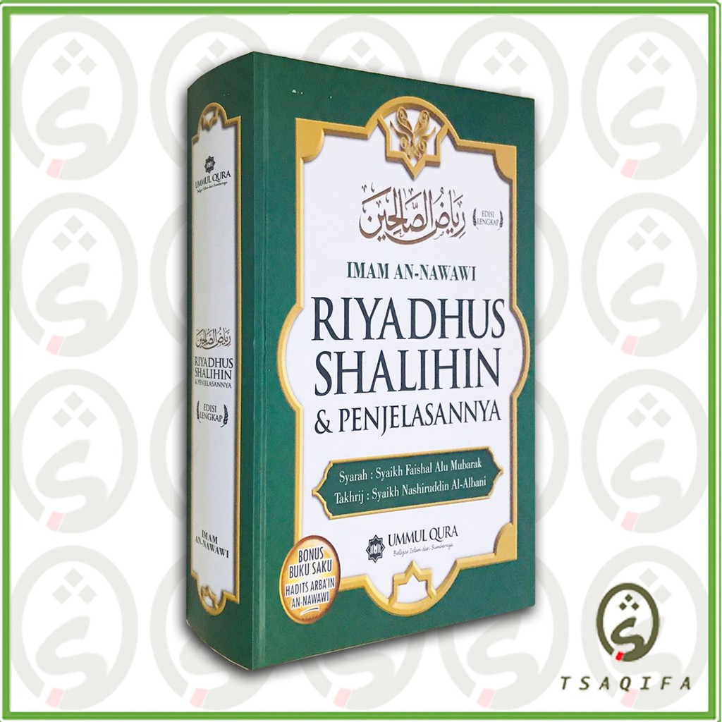 Jual RIYADHUS SHALIHIN Kitab Kumpulan Hadis Sahih Nabi Muhammad( IMAM AN-NAWAWI ) - UMMUL QURA ...
