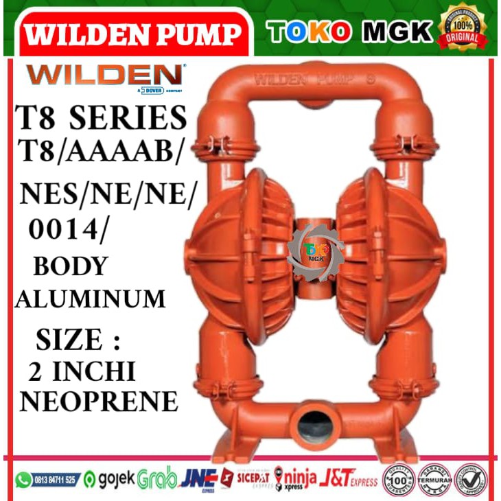 Jual WILDEN PUMP T8/AAAAB/NES/NE/NE/0014 NEOPRENE 2" ALUMINIUM ...