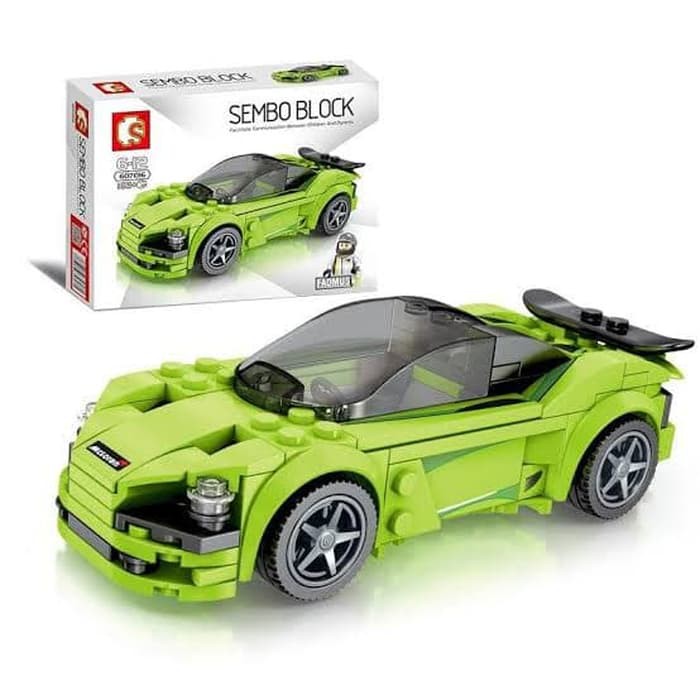 Jual Sembo Block Famous Car Mclaren - Mainan Brick Mobil Sport Blocks ...