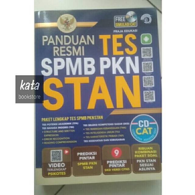 Jual Buku PANDUAN RESMI TES SPMB PKN STAN - Praja Edukasi | Shopee ... Jual Buku PANDUAN RESMI TES SPMB PKN STAN - Praja Edukasi | Shopee ...