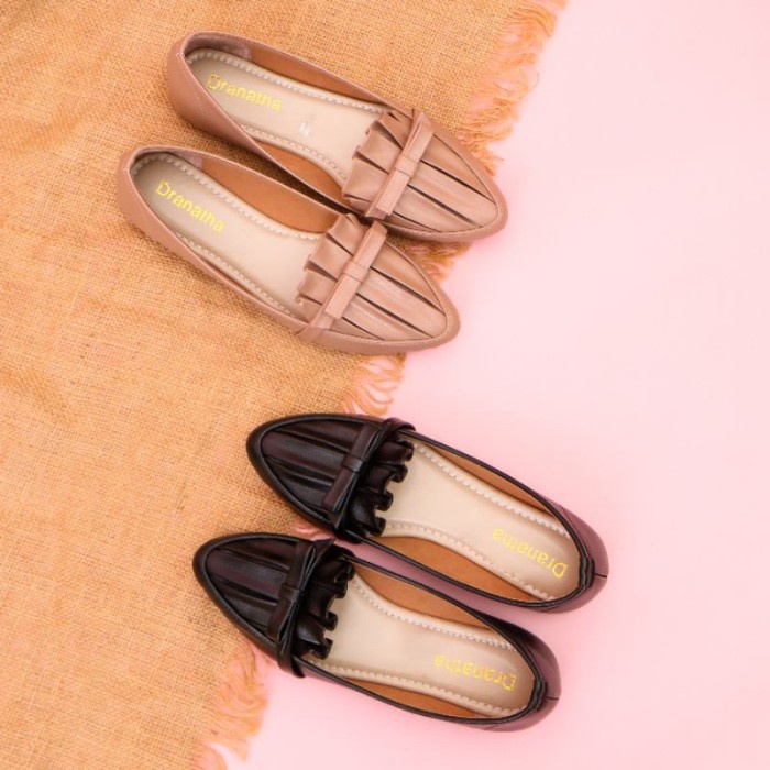 Jual Sandal Sepatu Cewek ALGIN DRANATHA FLATSHOES WANITA Original ...
