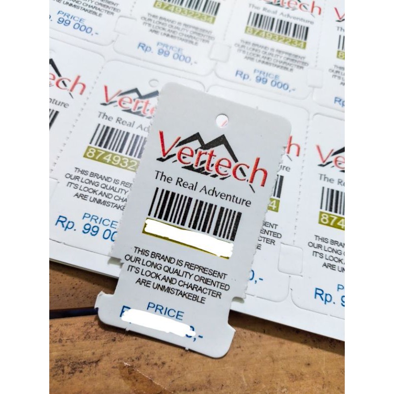 Jual LABEL / MERK / HANGTAG / KEPLEK KRETEK SANDAL SEPATU KODIAN ...