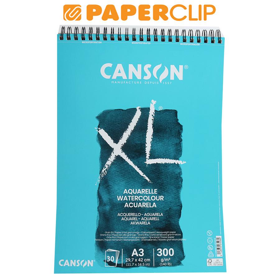 Jual WATERCOLOR PAD CANSON XL 300G A3 AQUARELLE 400039171CN | Shopee Indonesia