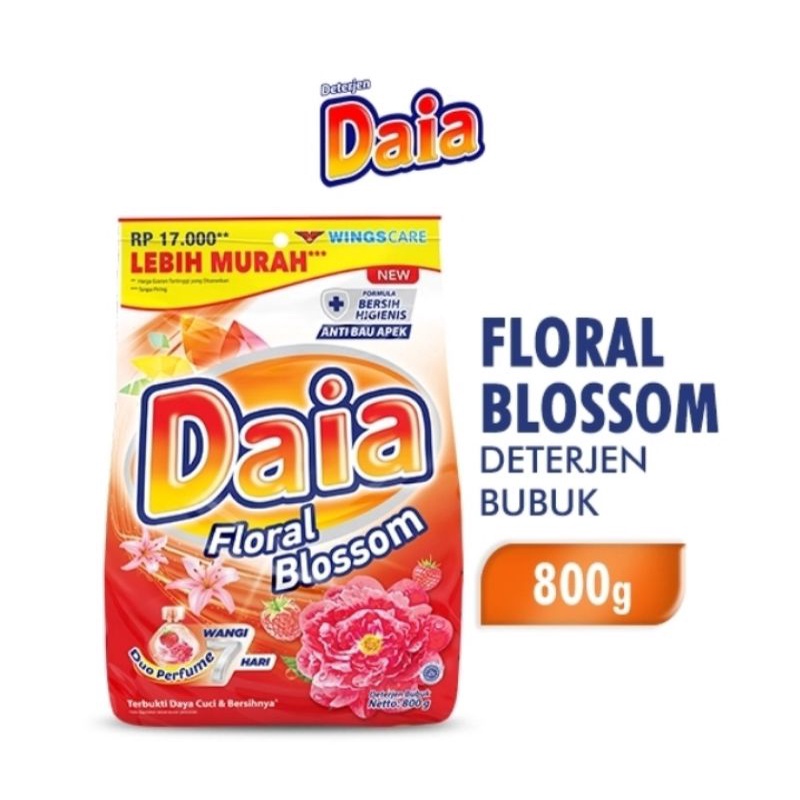 Jual Daia powder 800gr detergent bubuk | Shopee Indonesia