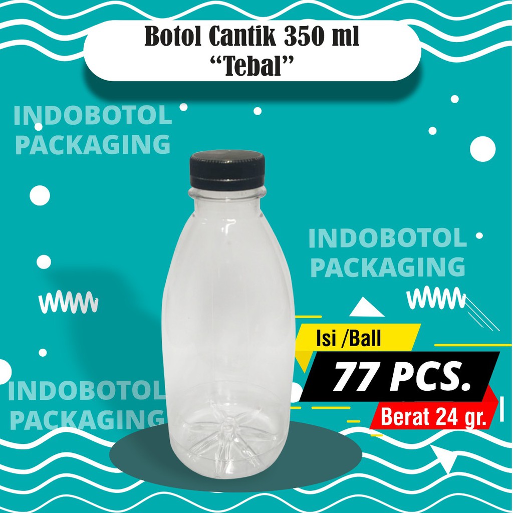 Jual Botol Plastik Valencia 350 ml REGULER (isi 77 pcs) | Shopee Indonesia