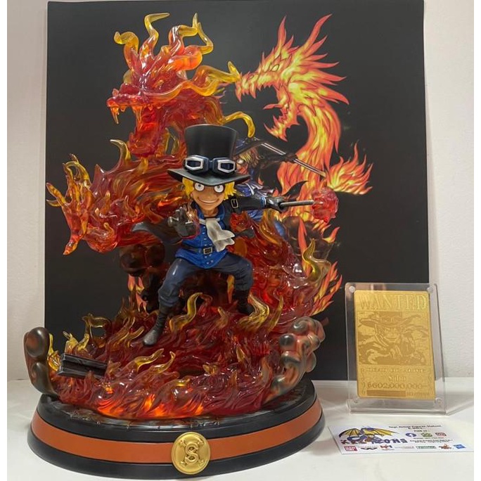 Jual BBT STUDIO ONE PIECE - SABO REVOLUTIONARY ARMY RESIN STATUE ...