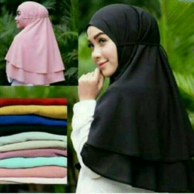Jual Hijab 2 layer | Shopee Indonesia