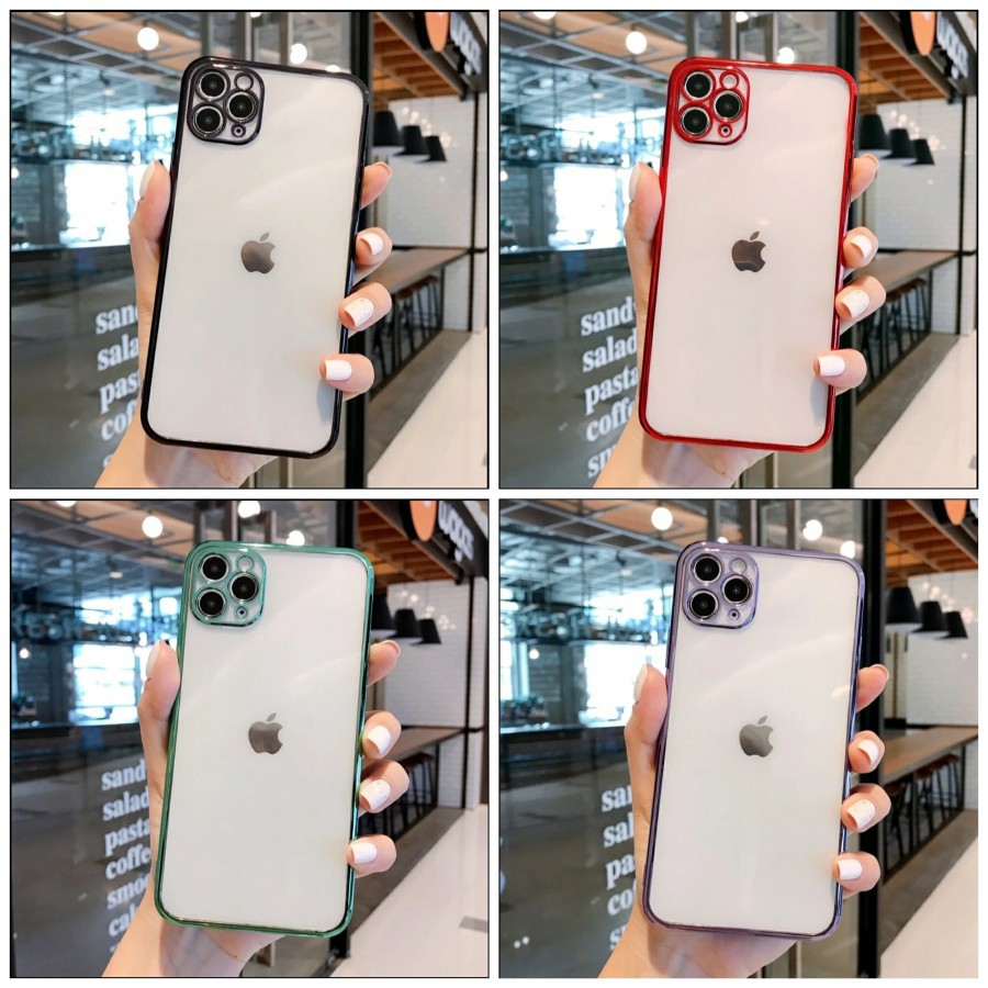 Jual Case iPhone 11 Pro / 11 Cafele Newest II Plating iP 11Pro Softcase ...