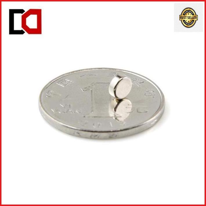 Jual Magnet Neodymium Coin Diameter 5Mm Tebal 2Mm Super Strong Magnet ...