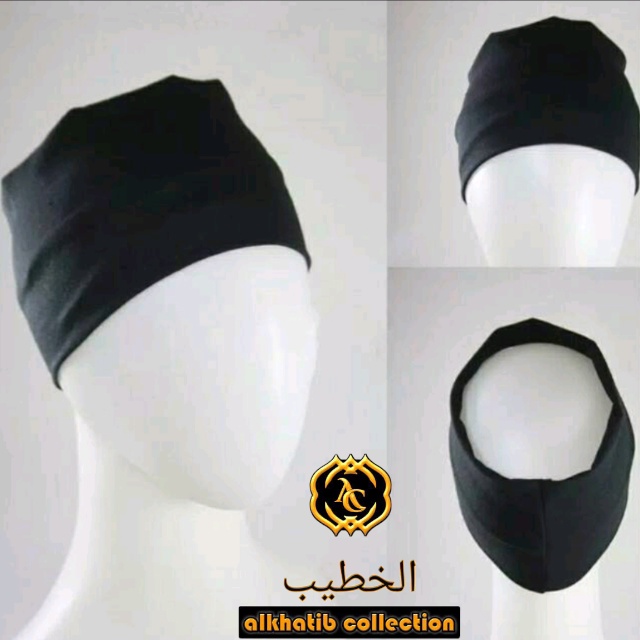 Jual Ciput Iket Kaos Bandana Polos Dalaman Jilbab / dalaman kerudung ...