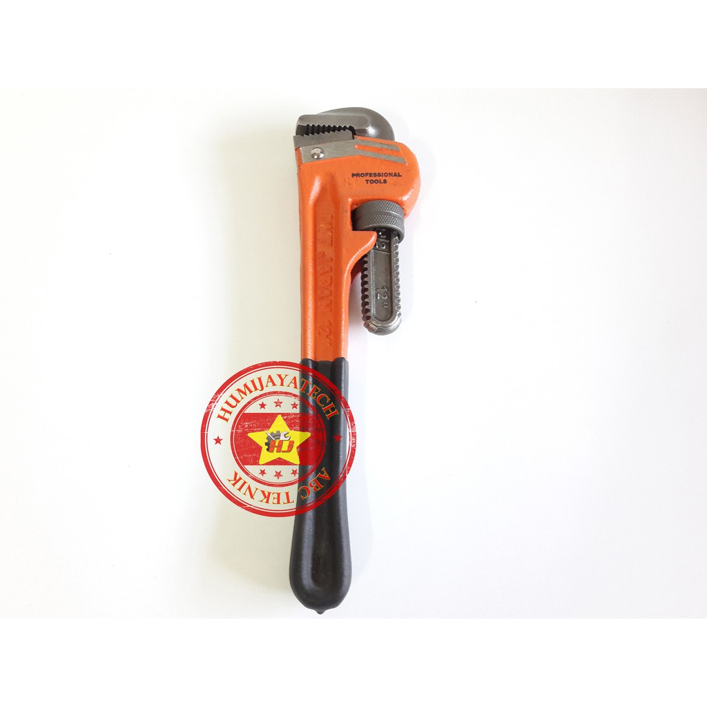 Jual Kunci Pipa 12 inch IWT Japan Standart / Pipe Wrench Heavy Duty ...