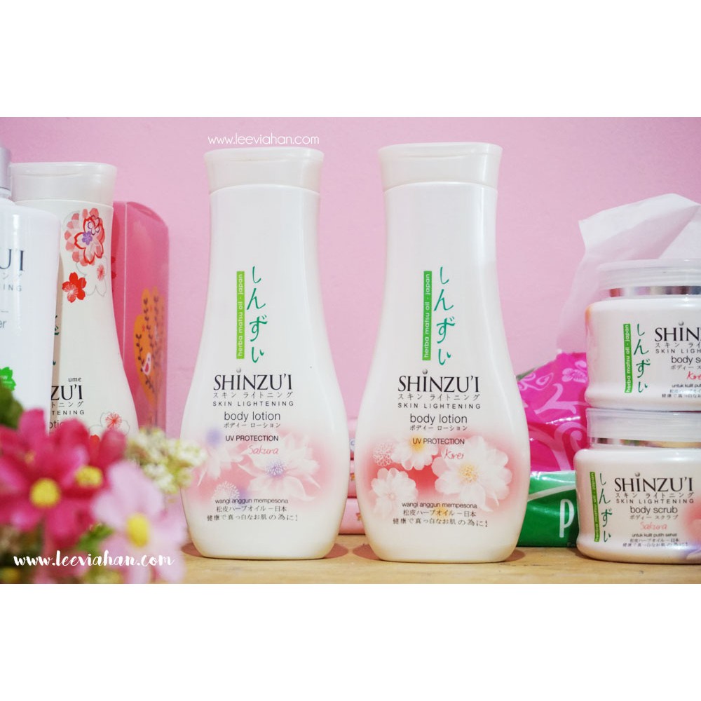 Jual hand & body lotion shinzui (210ml) | Shopee Indonesia