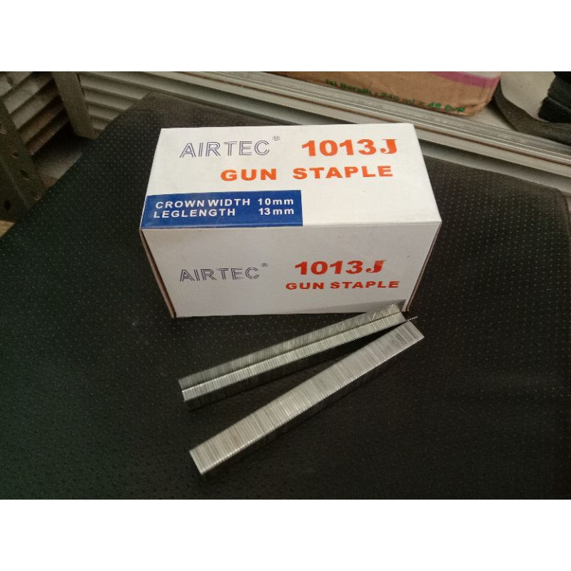 Jual isi gun staples strapless tembakan kompressor angin 1013J | Shopee ...