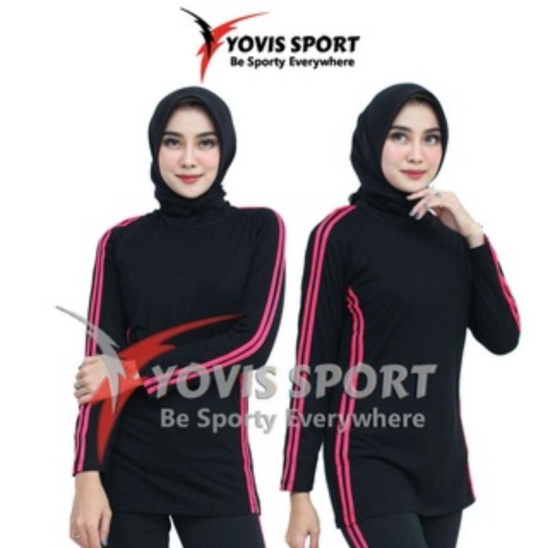 Jual Baju Senam Wanita Muslim Muslimah Baju Olahraga Aerobic Zumba Yoga ...