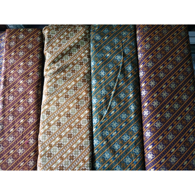 Jual Bahan kain batik prada meteran | Shopee Indonesia