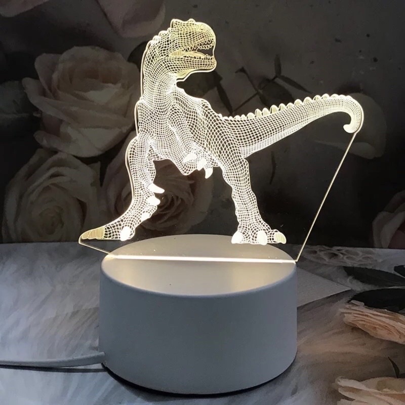 Jual LAMPU KADO Akrilik AESTHETIC 3D ~ LAMPU HIAS KAMAR LED 3D AKRILIK ...