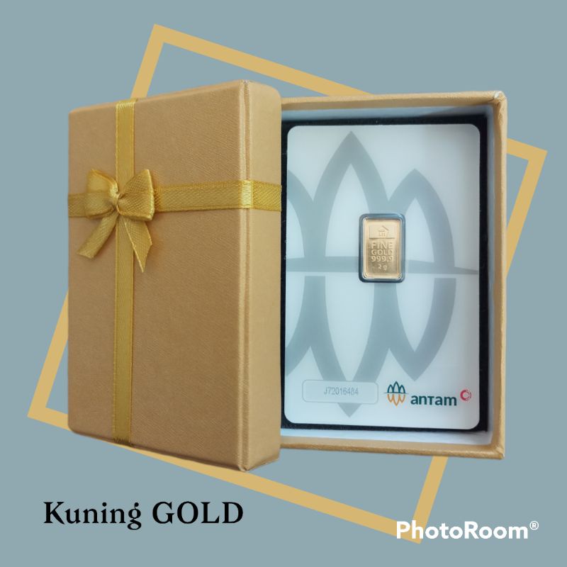 Jual Kotak Logam Mulia Antam / Kotak Perhiasan / Kotak Kado / Kotak Mini Gold / Gift Box / Kotak ...