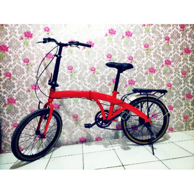 Jual Sepeda Lipat ukuran 20, Repaint | Shopee Indonesia