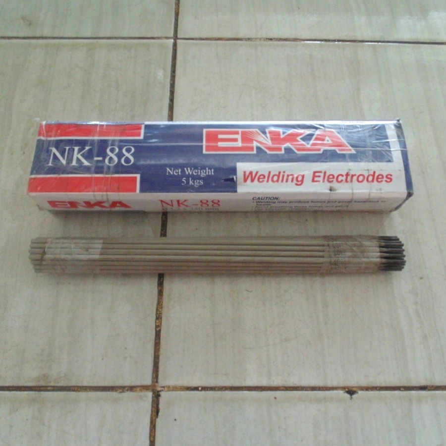 Jual Kawat Las Nk 88 4 0mm Enka Nk88 4 0mm Enka 1kg Shopee Indonesia