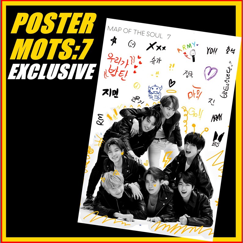 Jual POSTER BTS EXCLUSIVE MOTS7 | Shopee Indonesia