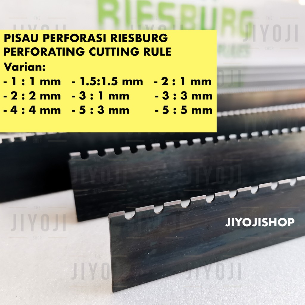 Jual Pisau Pond Perforasi Cacah RIESBURG Perforating Cutting Rule ...