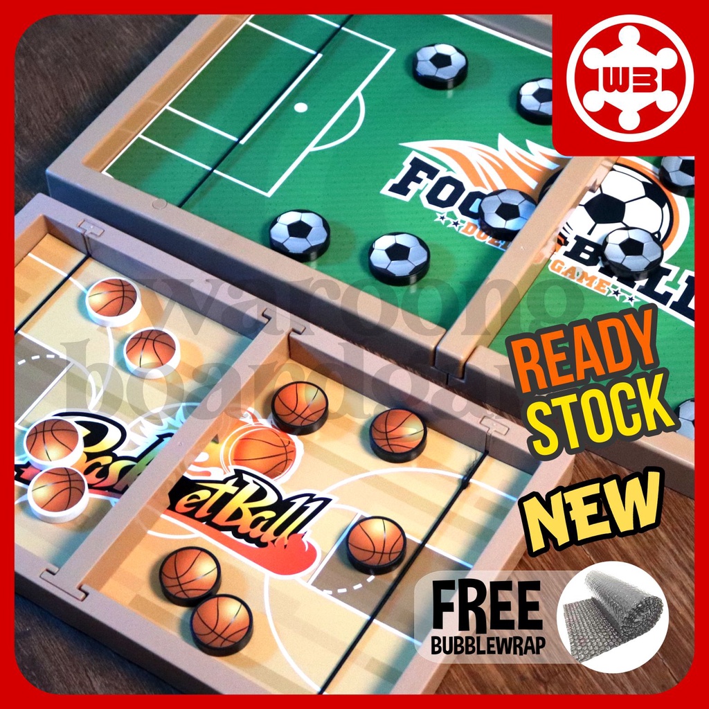 Jual Fast Sling Puck Board Game - Slingpuck Basketball Football ...