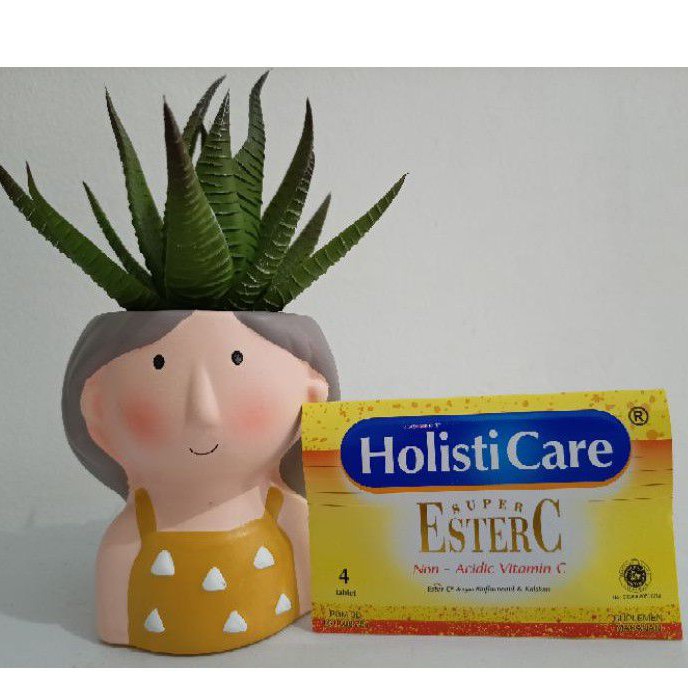 Jual Ester C /Holisticare ( 1 strip isi 4 tablet ) | Shopee Indonesia