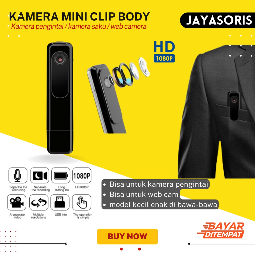 Jual Kamera Tersembunyi Mini Tanpa Kabel CCTV Mini Tanpa Wifi Spy Cam ...