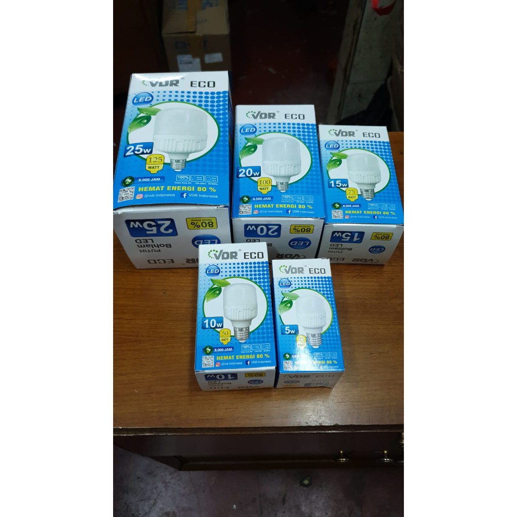 Jual LED Bulb VDR ECOBRIGHT 10W | Shopee Indonesia