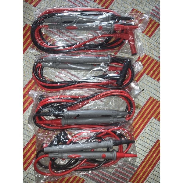 Jual KABEL TESTER PIN KABEL PROBE MULTITESTER AVOMETER AVO 1000V 10 ...