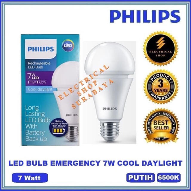 Philips 18w LED Emergency Inverter Bulb At Rs 600/piece, 06/18/2023
