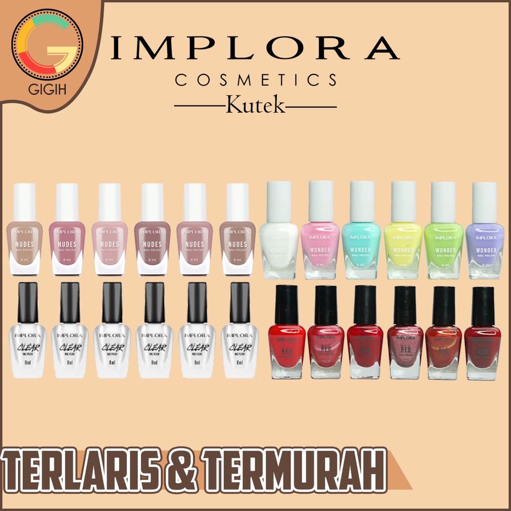 Jual KUTEK / KUTEX IMPLORA HARGA PER KOTAK ISI 6PC | Shopee Indonesia