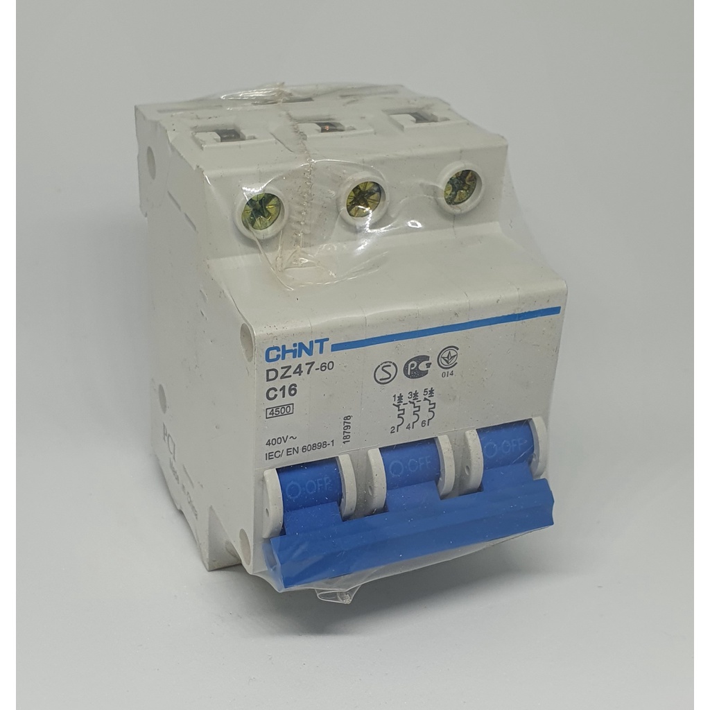 Jual MCB DZ47-60 C16 CHINTC16 CHINT | Shopee Indonesia