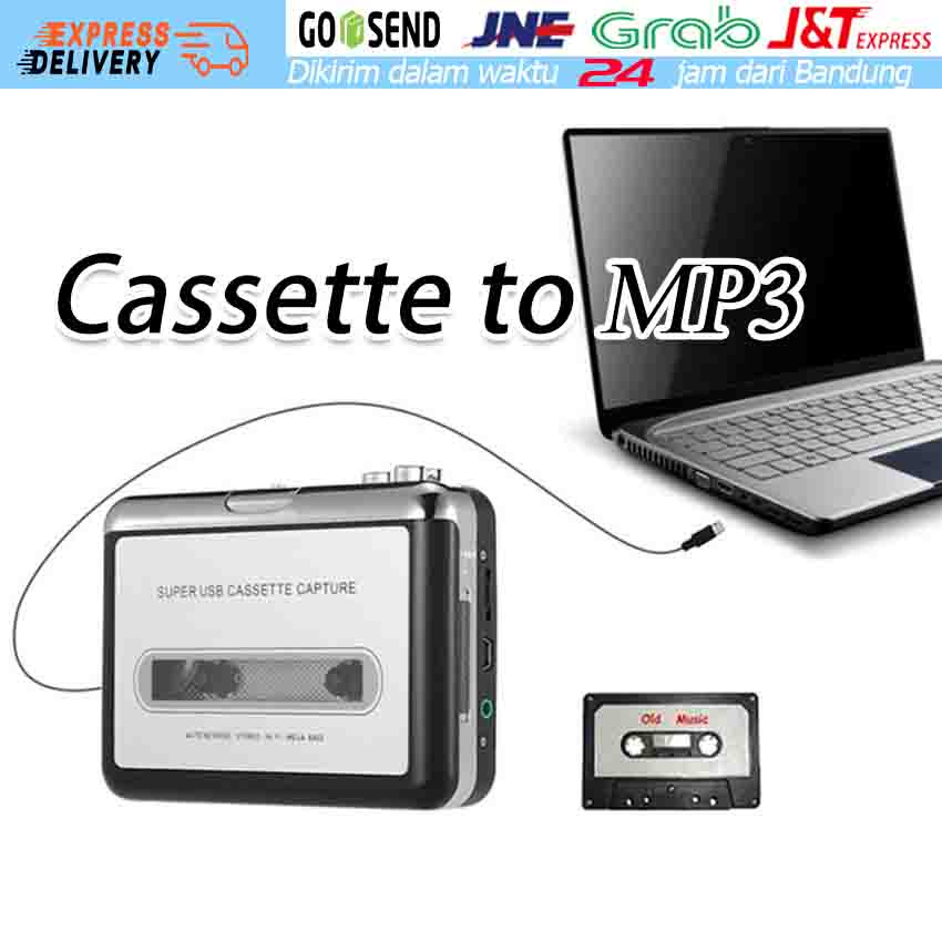 Jual CONVERTER KASET Walkman Cassette Capture to USB MENJADI FILE MP3 ...