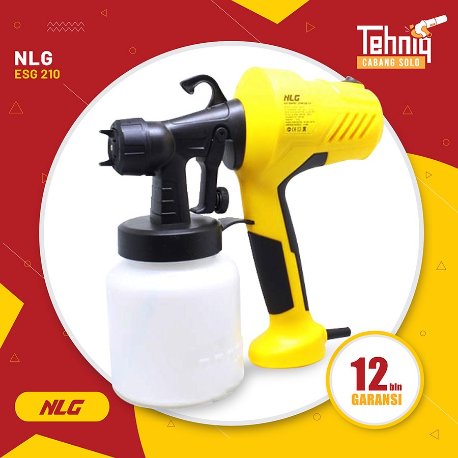 Jual Alat Semprot Semprotan Cat NLG ESG 210 Electric Spray Gun | Shopee ...