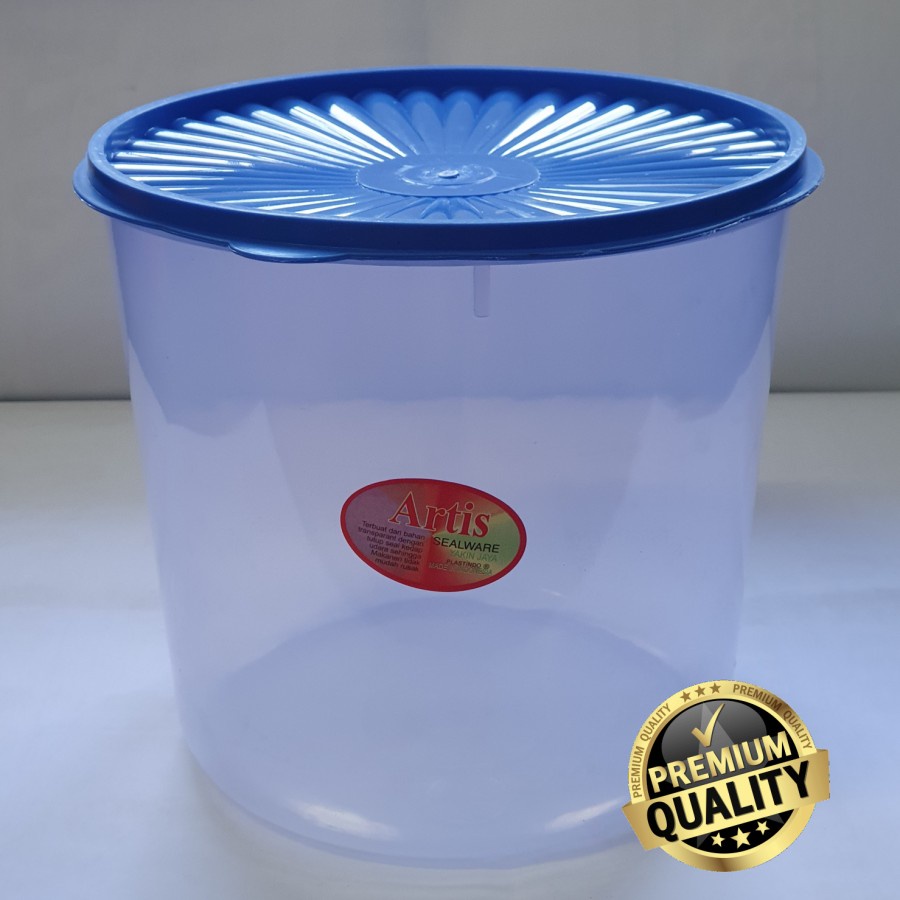 Jual Toples Plastik Sealware 5 liter Tempat Kerupuk -Biru | Shopee Indonesia