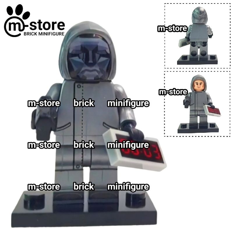 Jual brick squid game front man frontman hwang in-ho brick mini toy ...