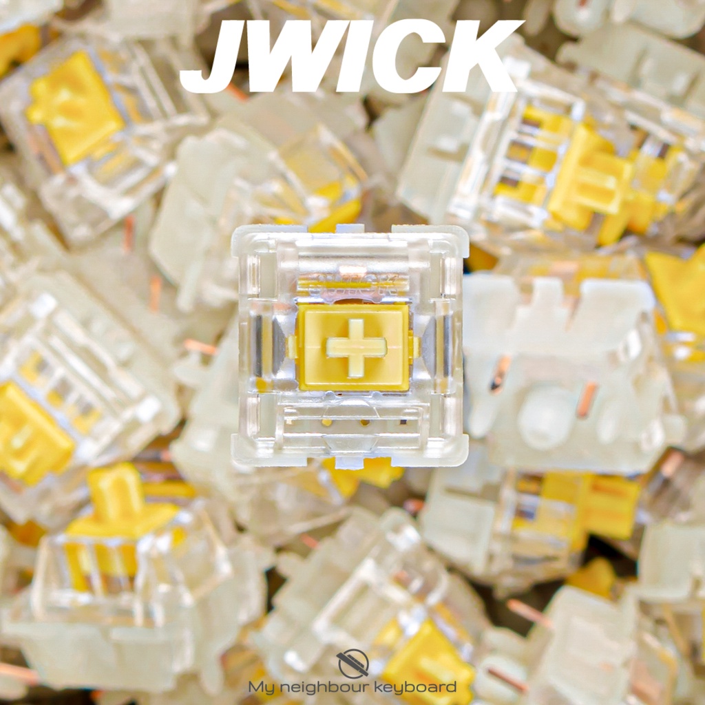 Jual JWICK Yellow Linear Switch 5-Pin PCB Mechanical Keyboard | Shopee ...