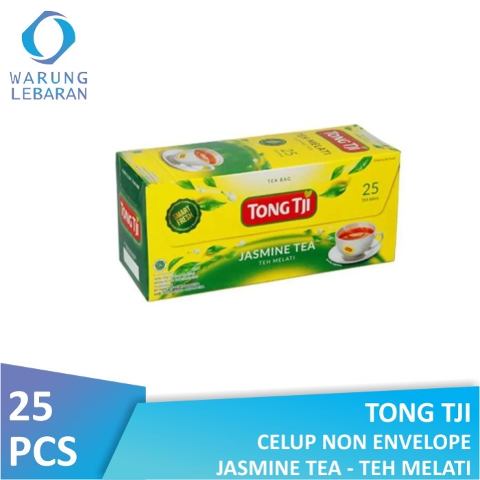 Jual Tong Tji Celup Non Envelope Jasmine Tea - Teh Melati (Isi 25 Pcs ...