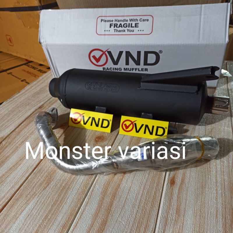 Jual Knalpot Tsukigi Emboss VND Original - Honda All New Beat 2020 ...
