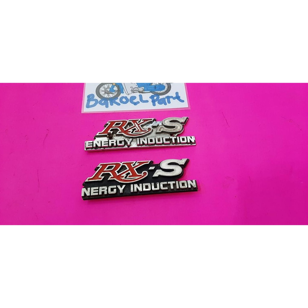 Jual Emblem logo simbol Box accu Tempong Aki motor Yamaha RXS RX S ...