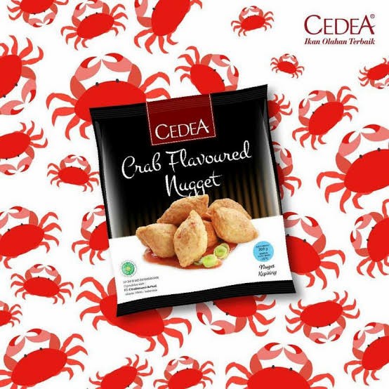Jual Cedea Crab Flavoured Nugget/ Nugget Kepiting Cedea Frozen 200 gr ...