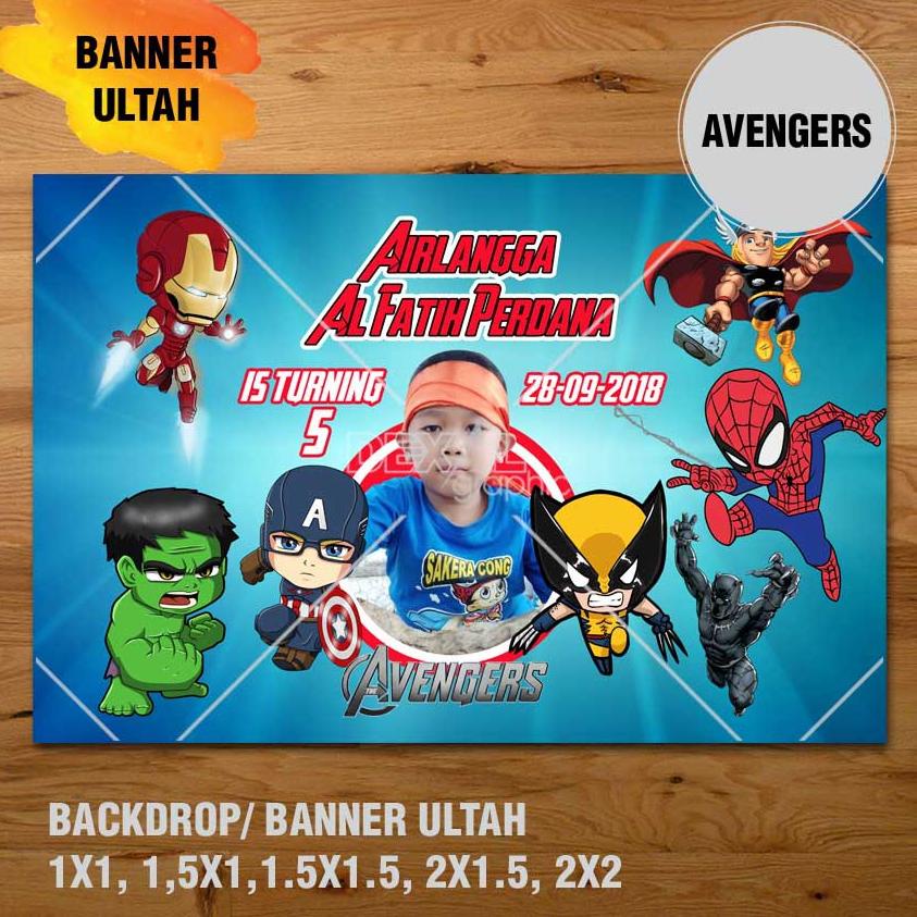 Jual Banner Ulang Tahun / Backdrop Ultah / Spanduk Ulang Tahun Ul-Tah ...