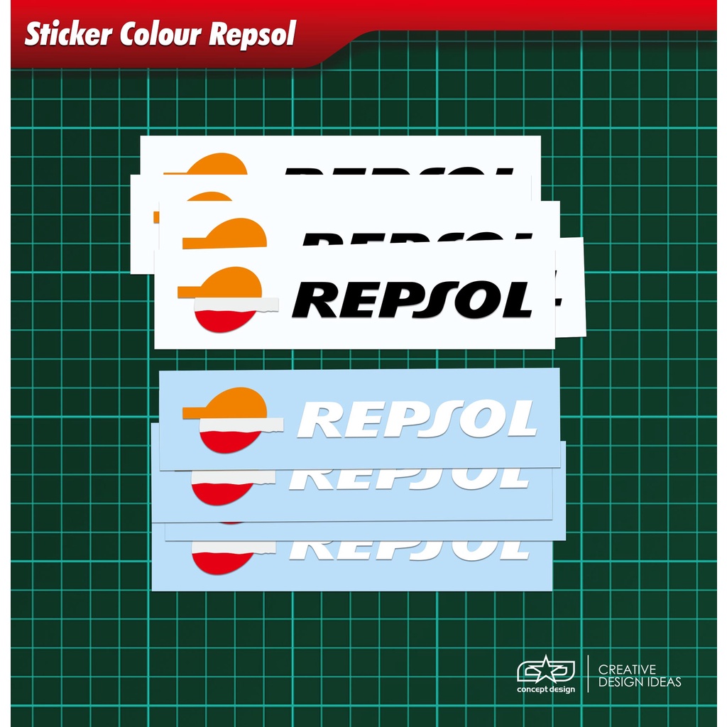 Jual Sticker Repsol Colour | Shopee Indonesia