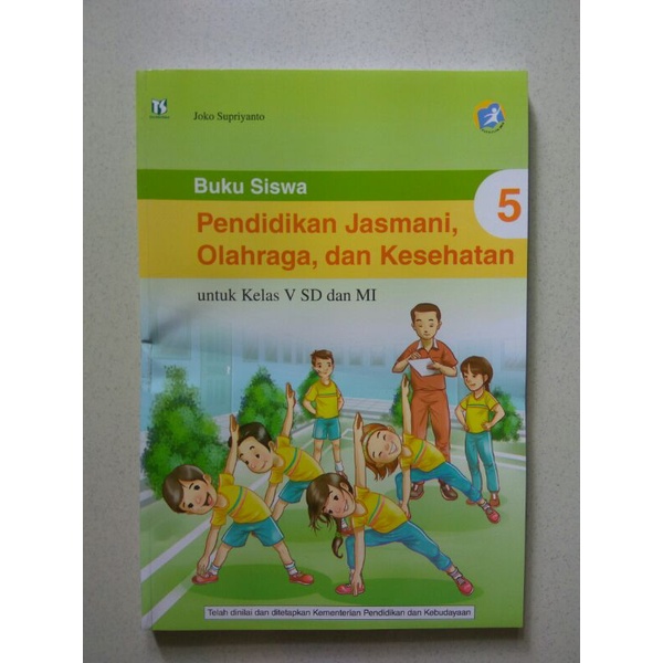 Jual Buku Siswa Pendidikan Jasmani, Olahraga, dan Kesehatan Kelas 5 SD | Shopee Indonesia