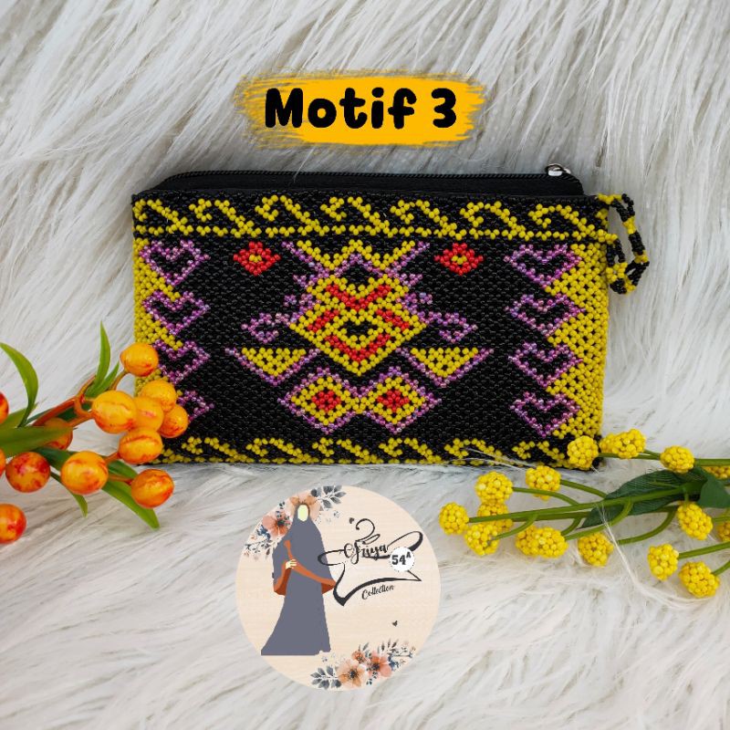 Jual DOMPET PAYET MANIK KHAS DAYAK KALIMANTAN DOMPET MANIK ETNIK ...