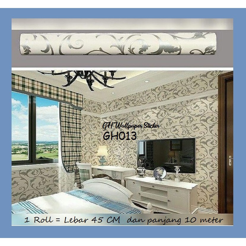 Jual Wallpaper Dinding Motif Dan Karakter Wallsticker Premium Quality Sticker Dinding 45cm x 8 ...