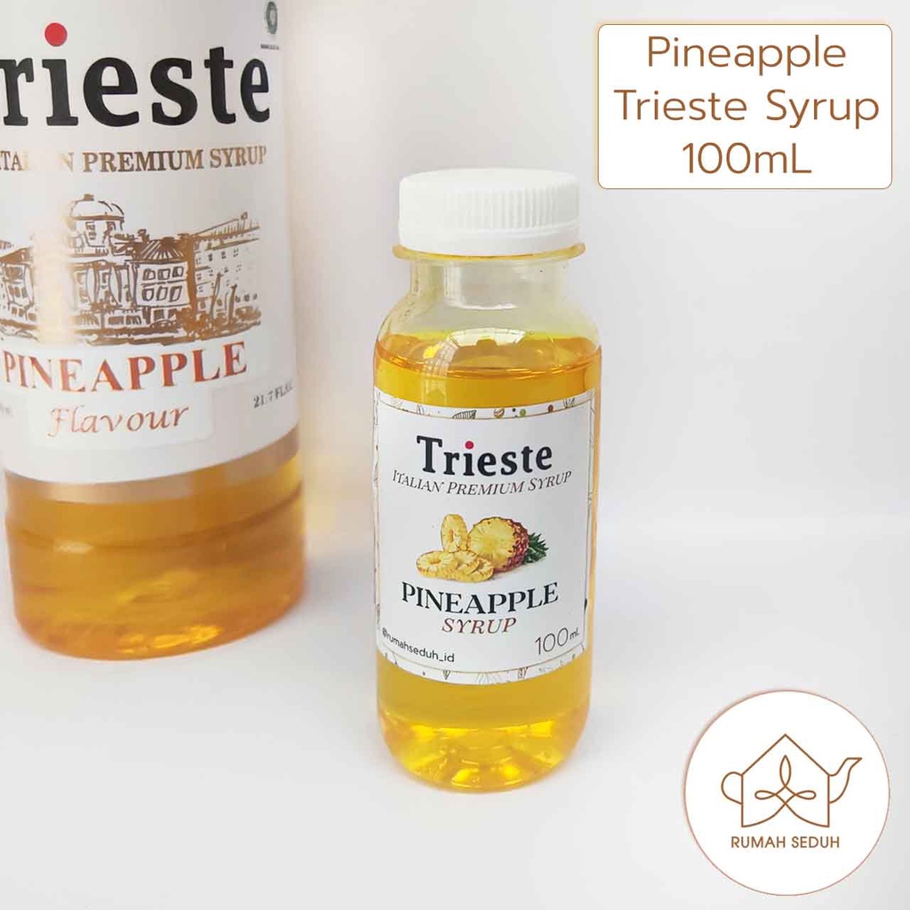 Jual Trieste Syrup kecil 100 mL - Sirup Rasa Buah dan Herbal varian Teh ...