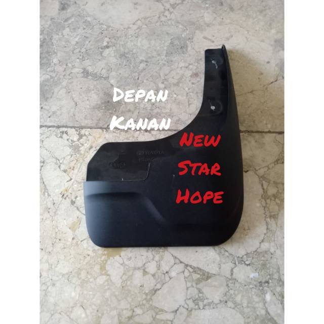 Jual MUDGUARD / Karpet Lumpur / Mud Guard / Depan Kanan INNOVA REBORN ...